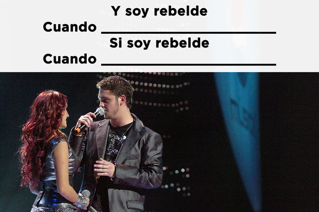 ¿Qué tanto recuerdas la letra de Rebelde interpretada por RBD?