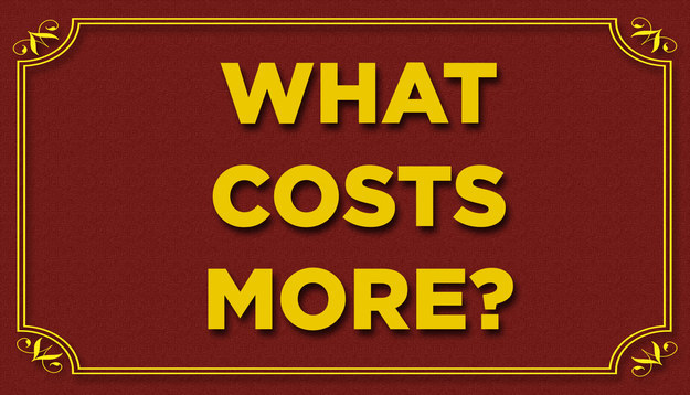 Can You Guess If These Items Cost More Than College?