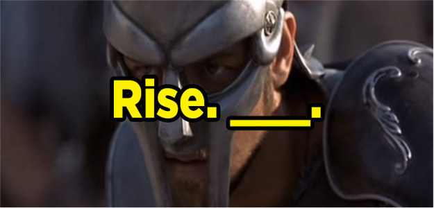 Can You Get Through This Without Feeling Like A Bad Ass Gladiator?