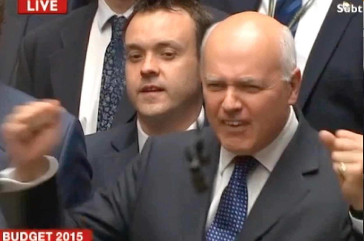 Iain Duncan Smith Did An Absurdly Passionate Celebration At George ...