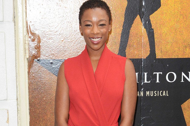 Samira Wiley At The 'Hamilton' Broadway Opening Night In NYC