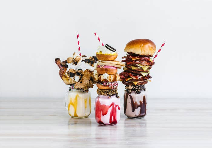 This Photographer Just Took The Insane Milkshake Trend To A Whole New Level