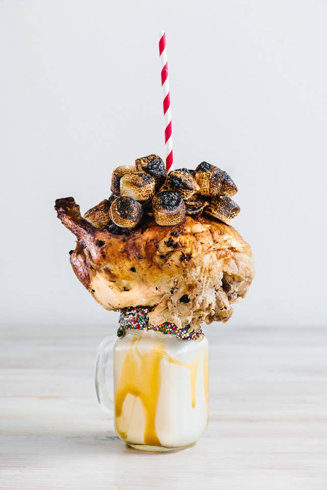 This Photographer Just Took The Insane Milkshake Trend To A Whole New Level