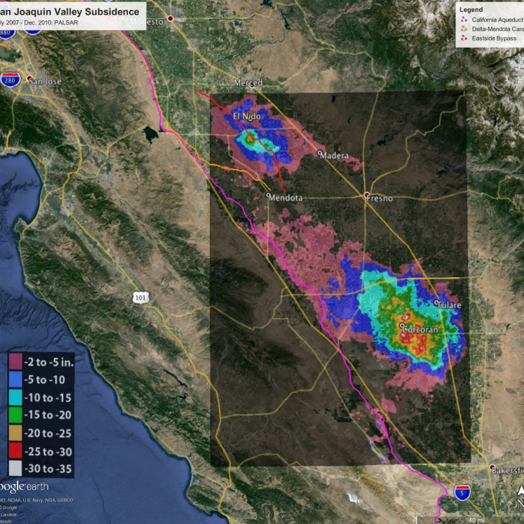 The Ground In California Is Literally Sinking Thanks To The Drought