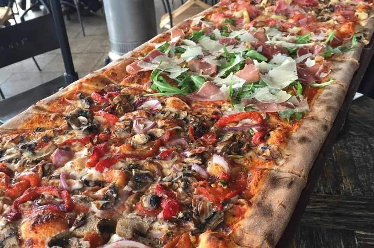 I Tried To Eat A Metre Of Pizza In An Hour And I Regret Everything