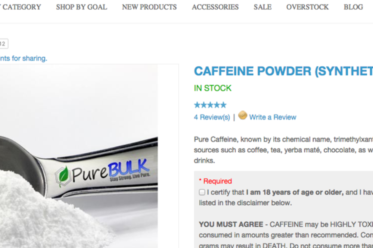 caffeine powder