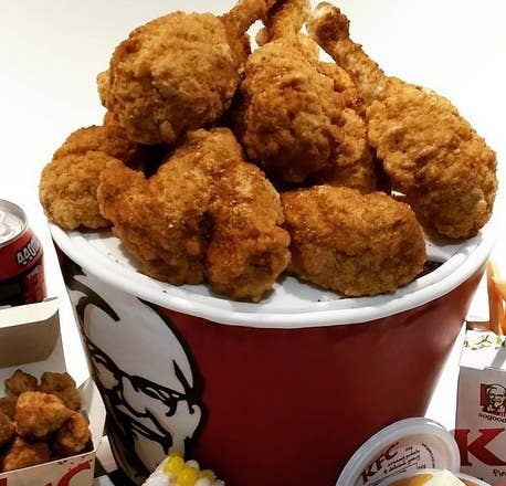kfc cake ad