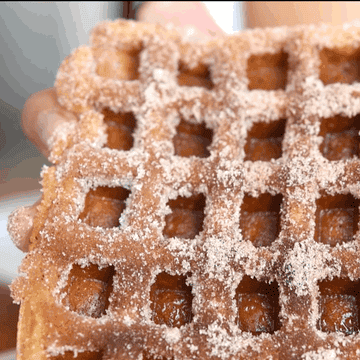 This Easy Trick Makes Your Waffles Taste Like Churros