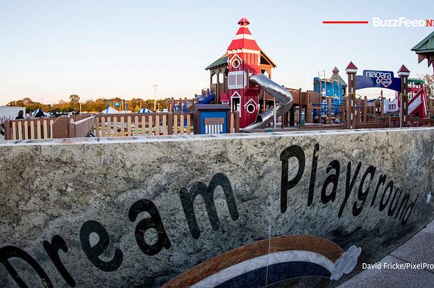 Inspiring "Dream Playground" Can Be Used By Kids In Wheelchairs