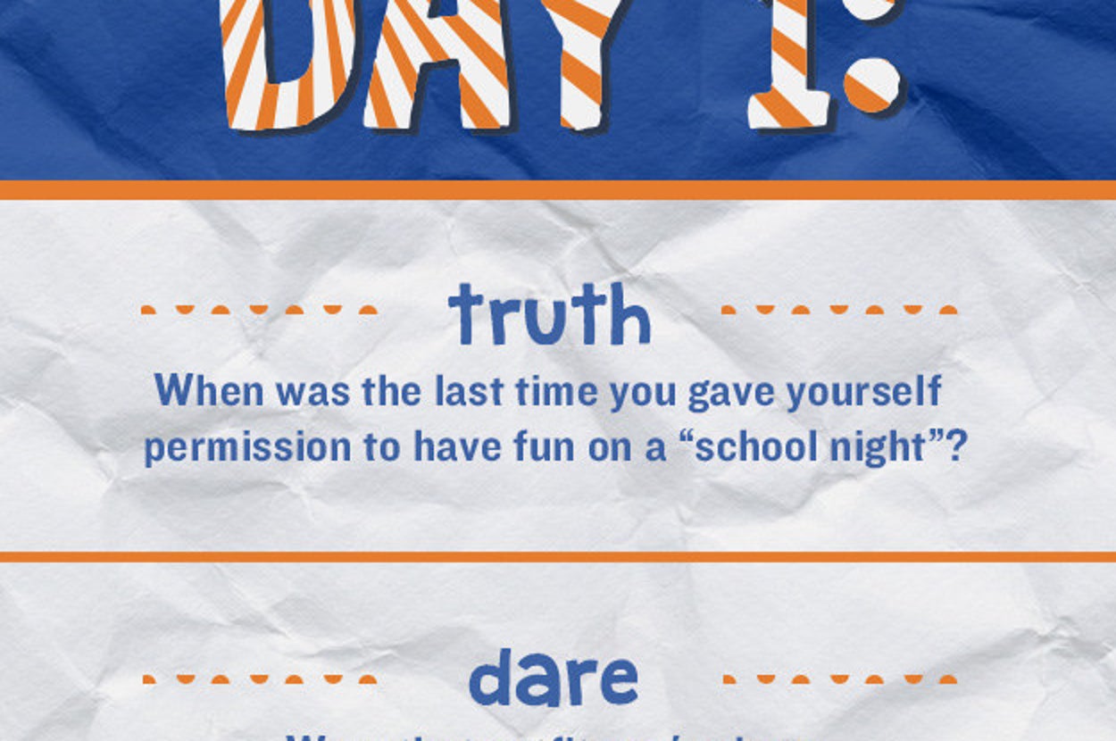 The 21-Day Truth-Or-Dare Challenge