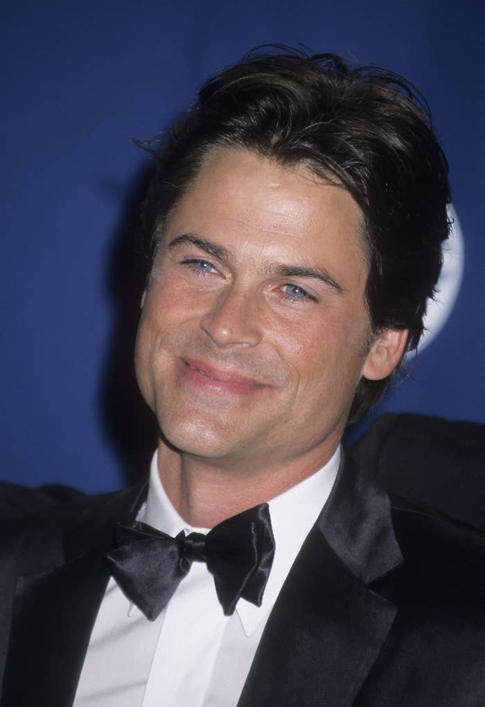 15 Years Ago Rob Lowe Looked Exactly The Same At The Emmys