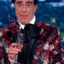 Stephen Colbert Went Full "Hunger Games" Last Night