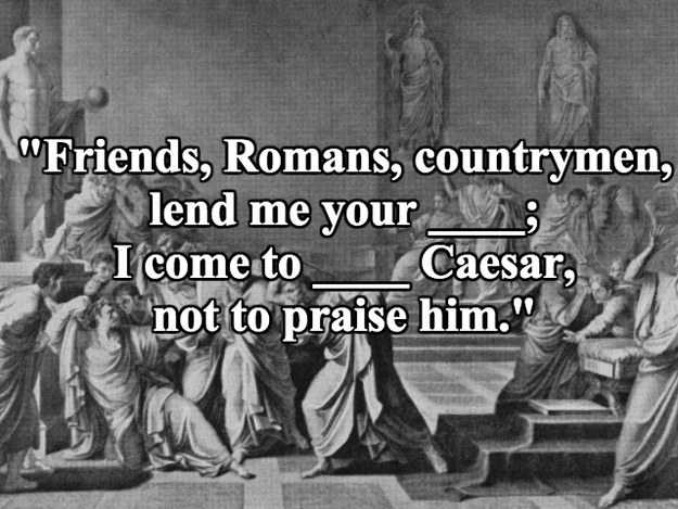 Find Out How Well You Remember "Julius Caesar"
