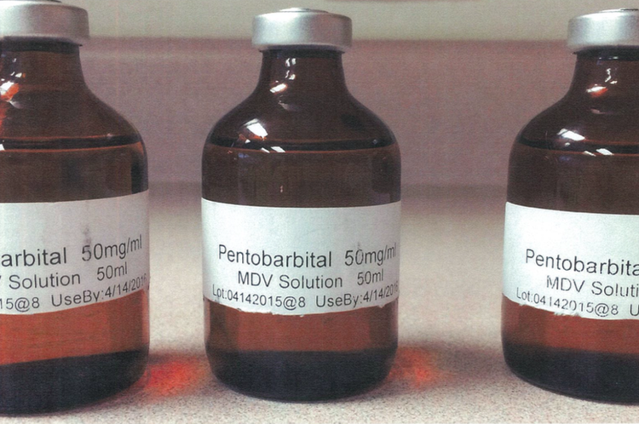 pentobarbital lethal injection execution