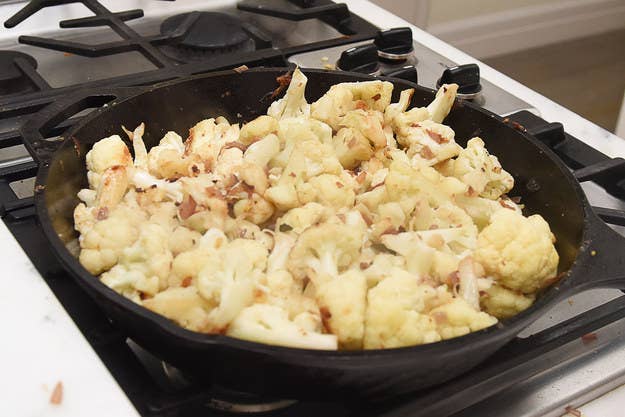 how to make cauliflower nepali style