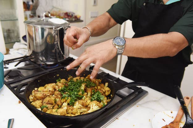how to make cauliflower nepali style