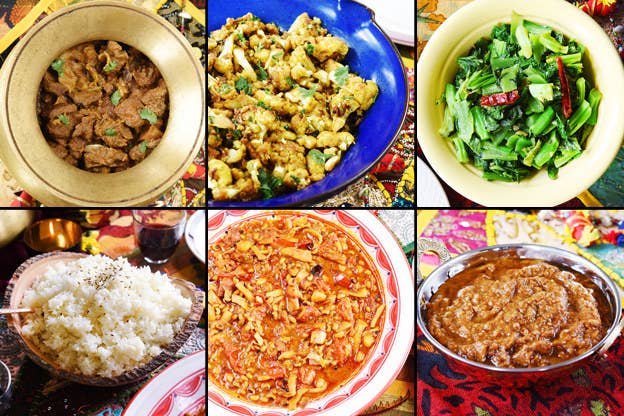 how to make cauliflower nepali style