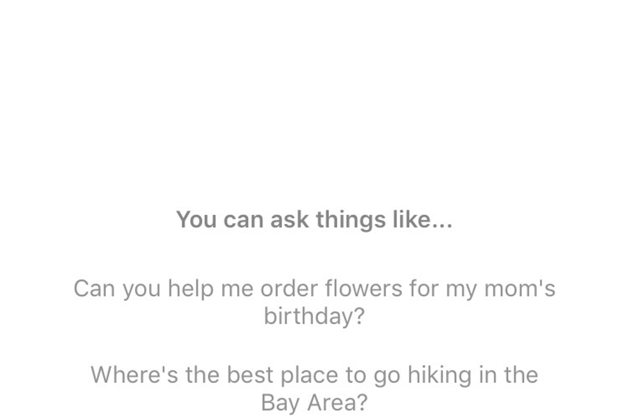 Live Experiment! Tell Us What To Request From "M," Facebook's New ...