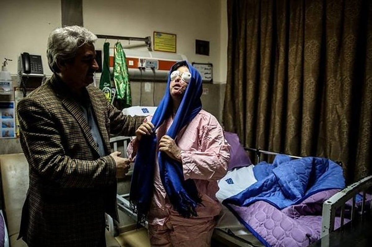 Watch An Acid Attack Victim's Excitement At Regaining Her Sight