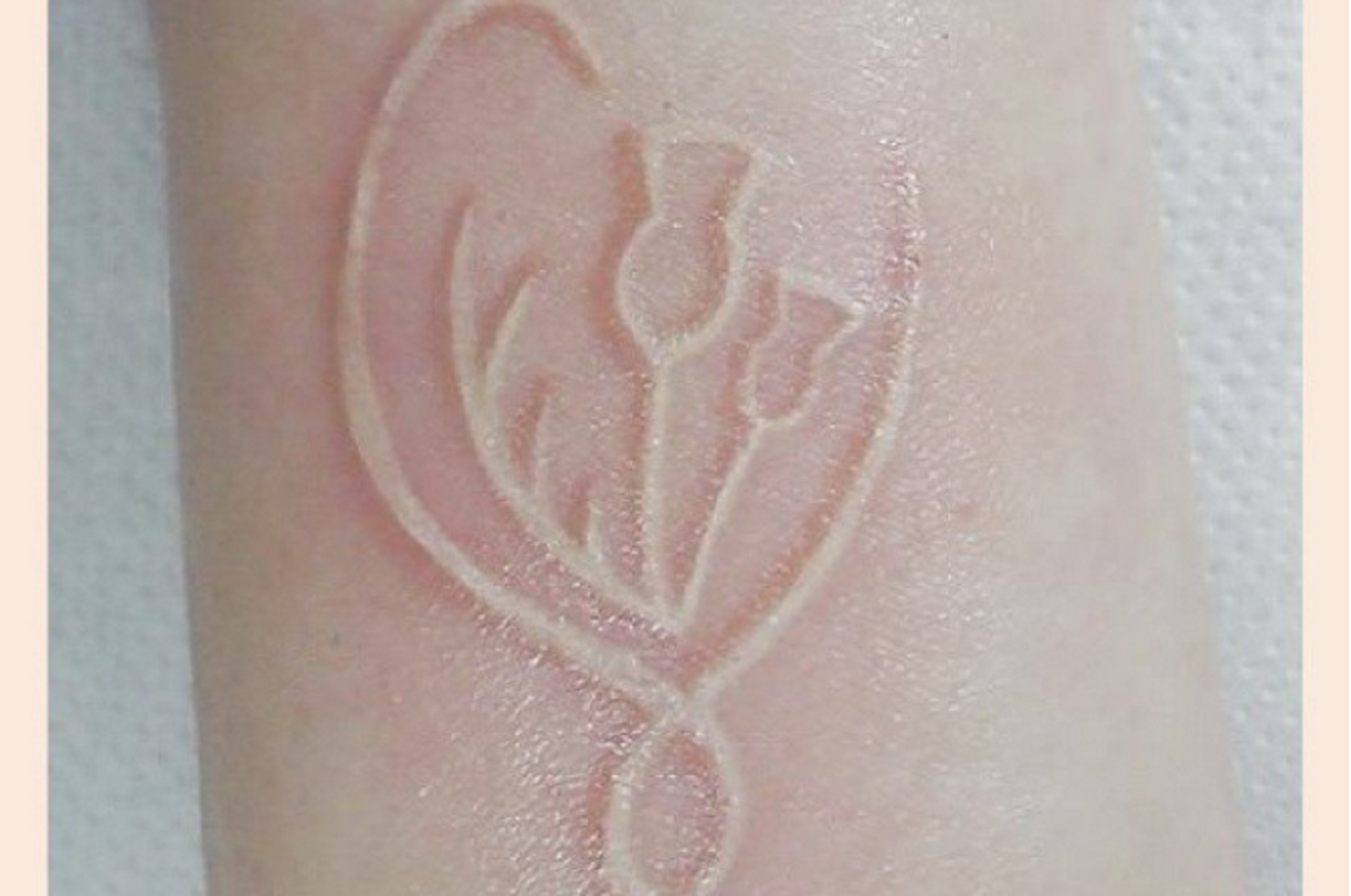 small thistle tattoos