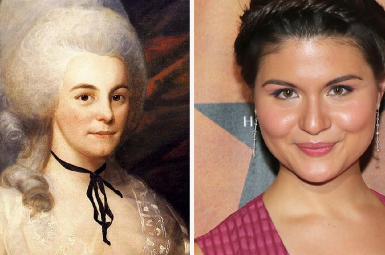The Cast Of “Hamilton” Next To Their Real-Life Historical Characters