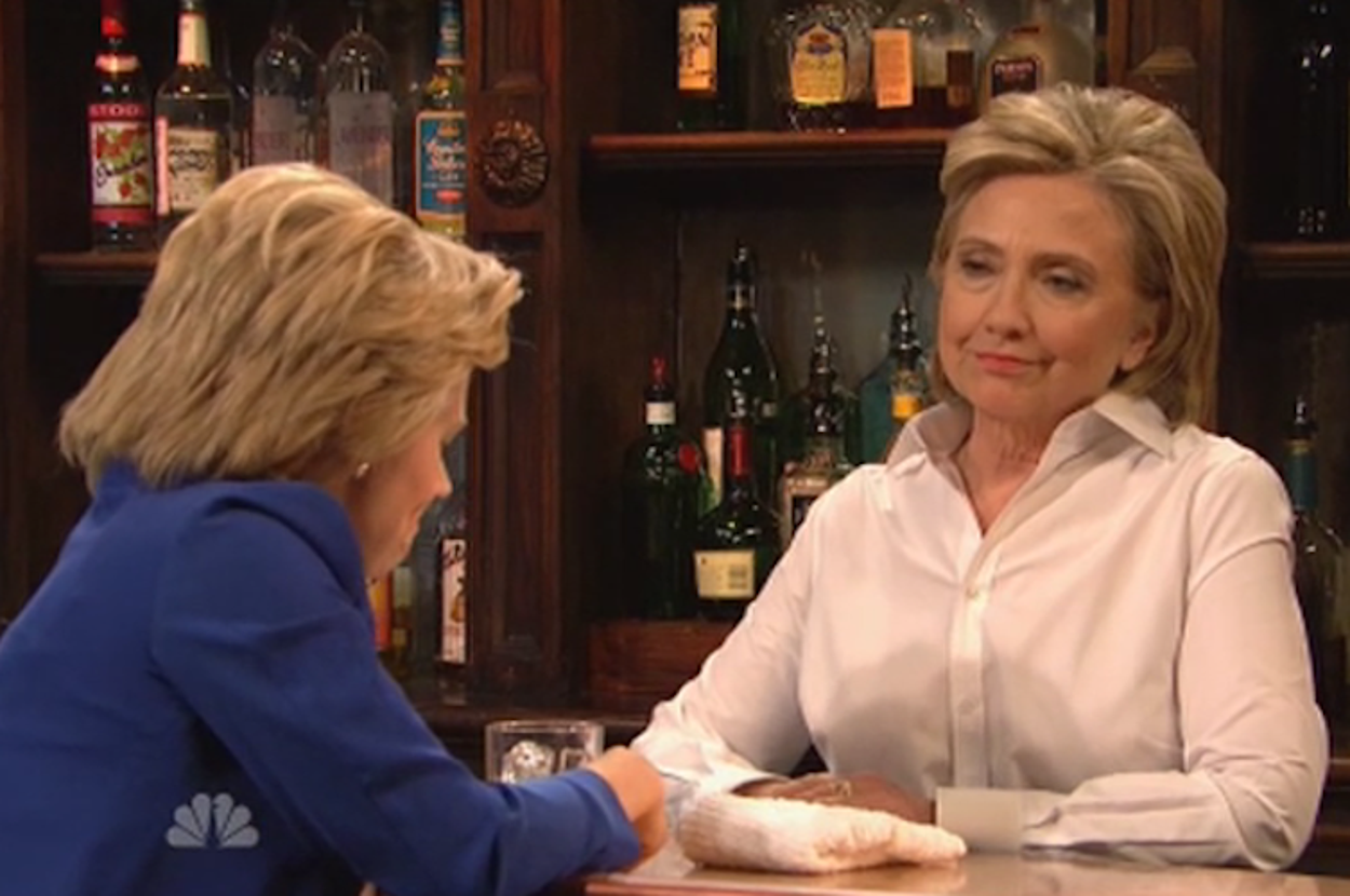 Hillary Clinton Made Fun Of Donald Trump And Herself On "SNL"