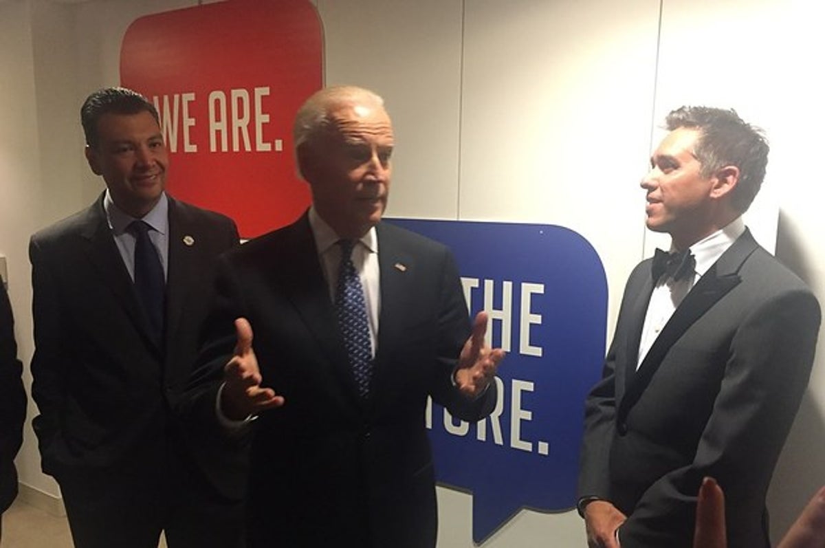 With Presidential Decision Looming, Joe Biden Makes Surprise Appearance ...