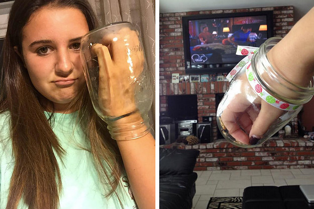 45 People Who Somehow Managed To Get Their Hand Stuck In A Fucking Jar