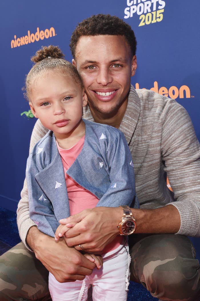 Riley Curry Makes Modeling Debuts And Is Absolutely Adorable
