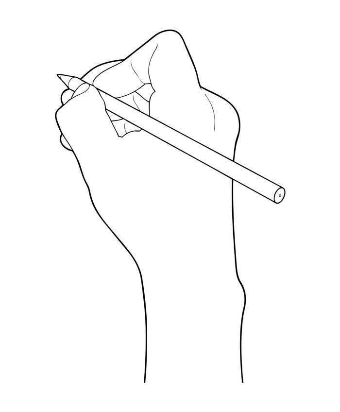 how to draw a hand buzzfeed