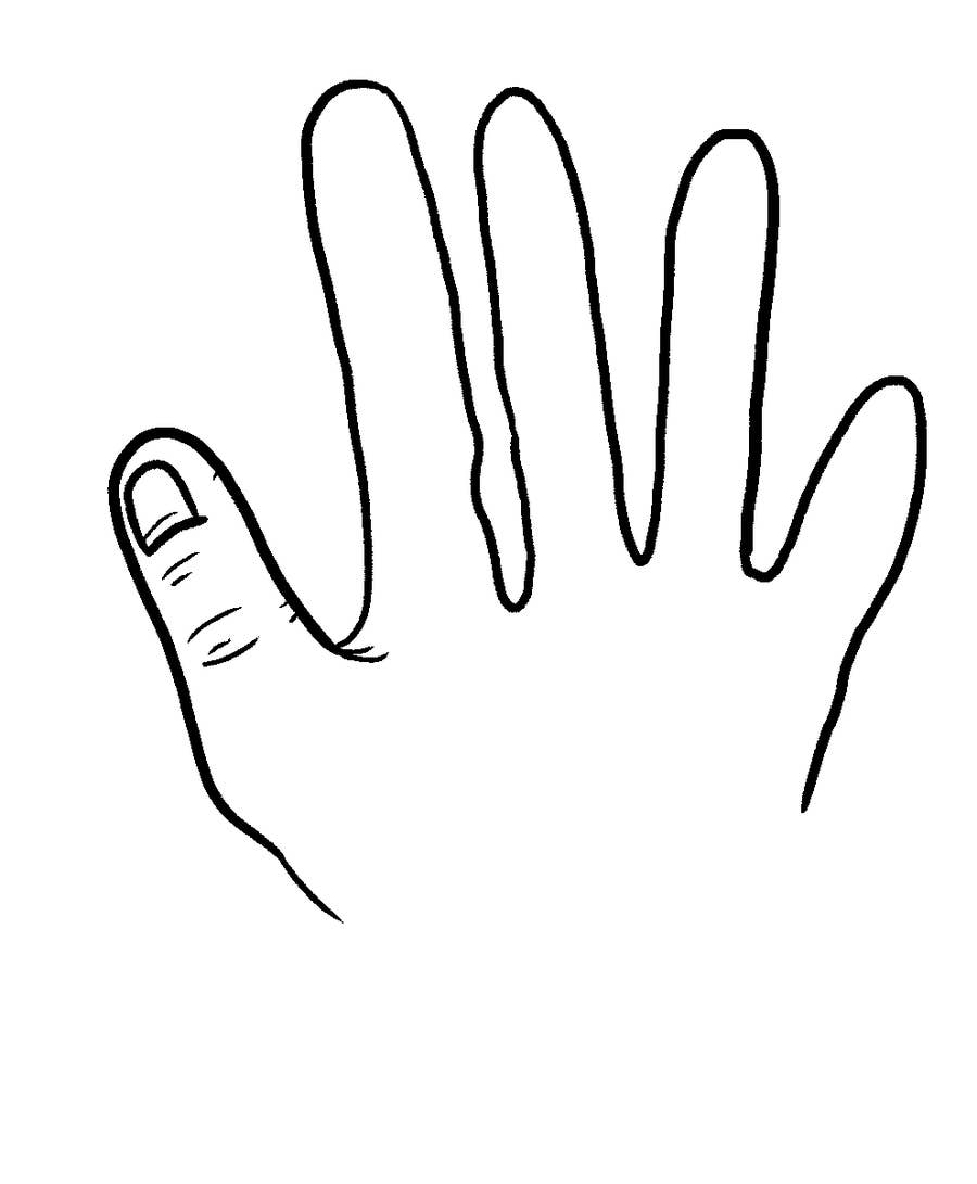 how to draw a hand buzzfeed