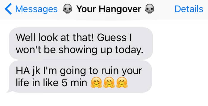 19 Unbelivably Rude Texts From Your Hangover