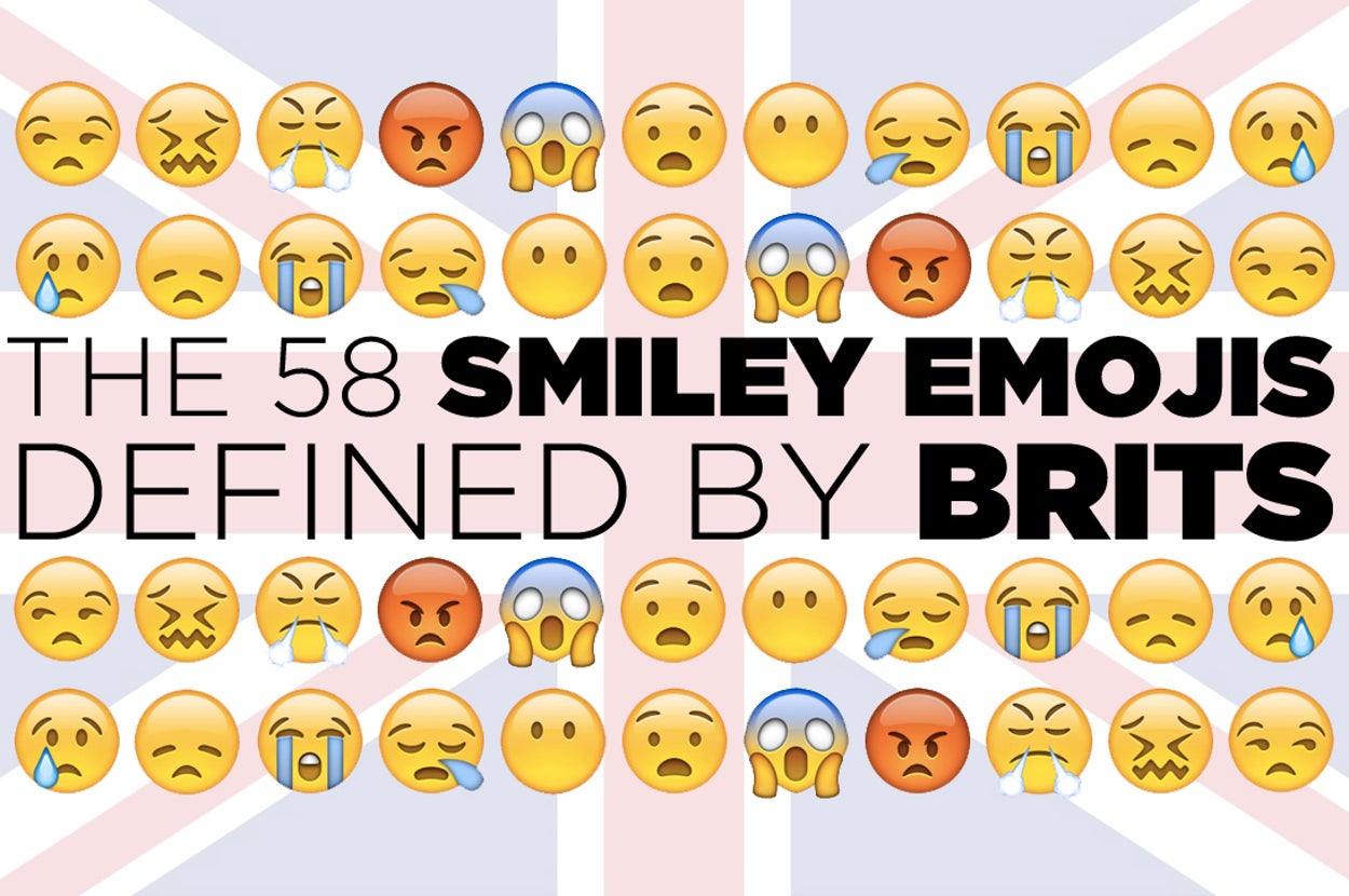 Here’s What The 58 Smiley Emojis Mean, As Defined By British People