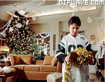 Literally Just 15 GIFs Of Christmas Trees Falling Over
