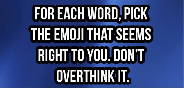 This Word Association Test Will Reveal Your True Self