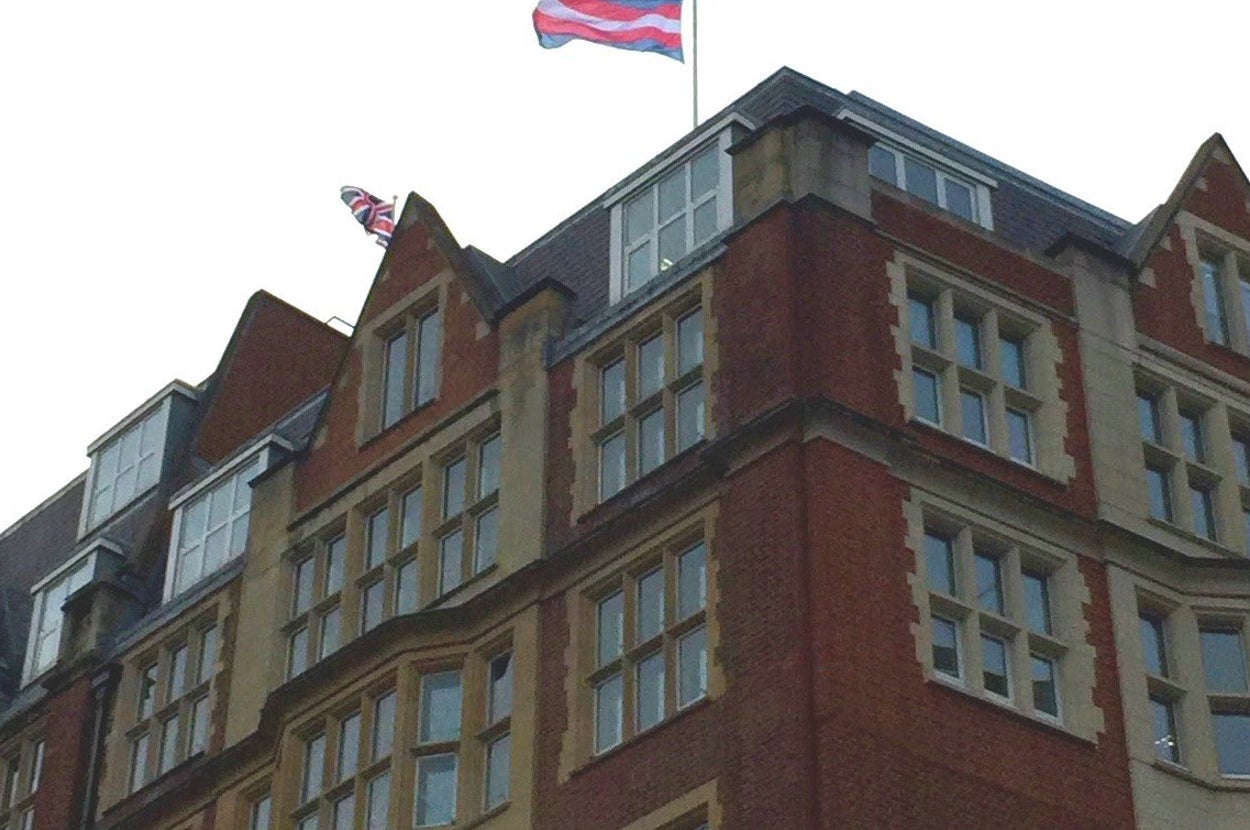 The Transgender Flag Is Being Flown By The UK Government For The First Time