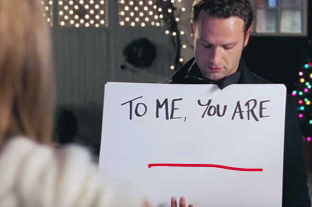 Do You Remember That Famous "Love Actually" Scene?
