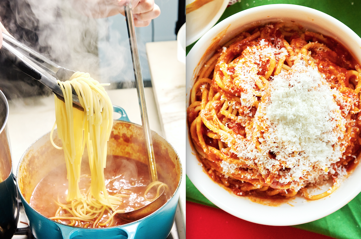 How To Make The Ultimate Spaghetti With Red Sauce
