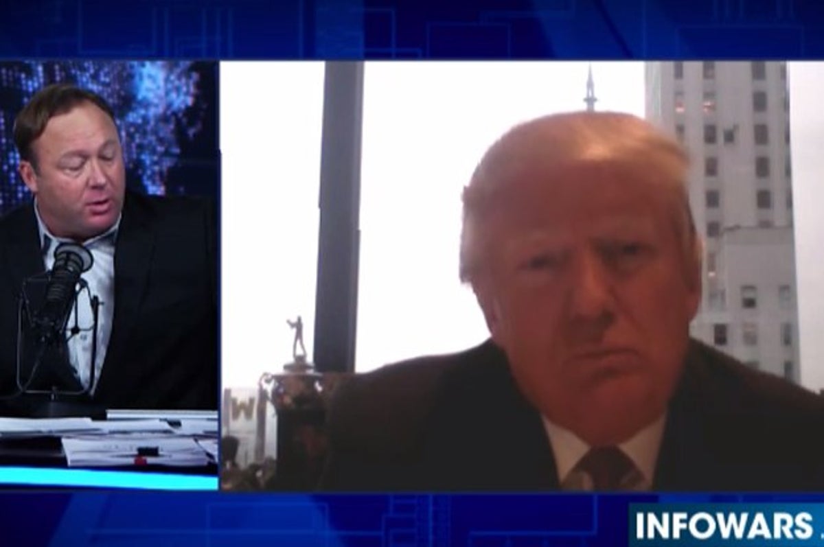 Alex Jones Is A Big Fan Of Donald Trump, And The Feeling's Mutual