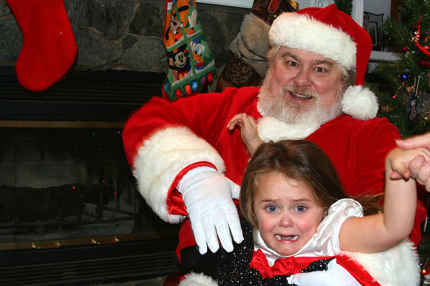 Do You Have The Best Photo Of A Kid Freaking Out With Santa?