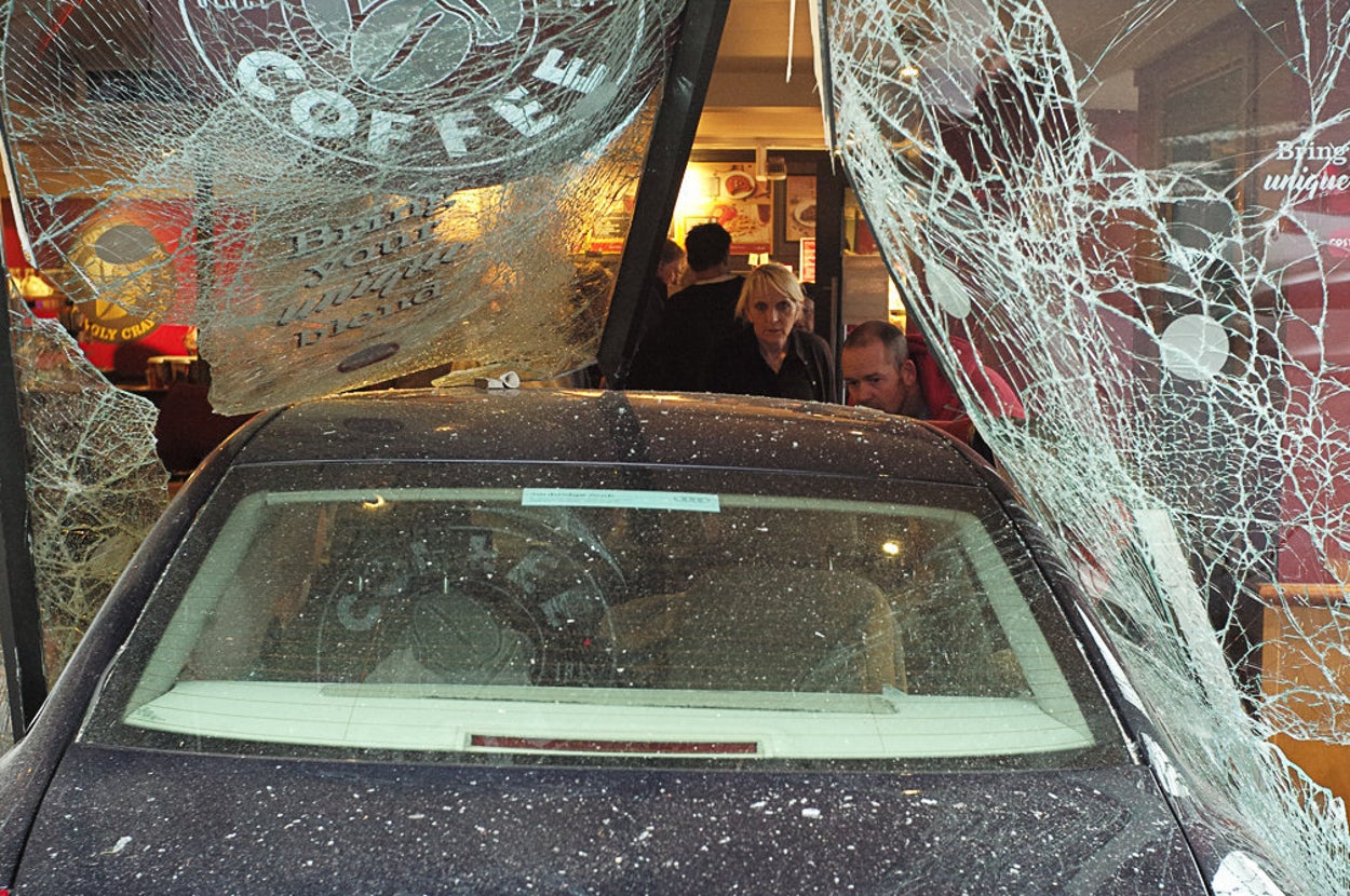 One Person Has Died After A Car Crashed Into A Costa Coffee Shop