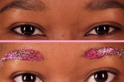 These Women Tried The Glitter Eyebrow Trend For A Day And Nearly Lost ...