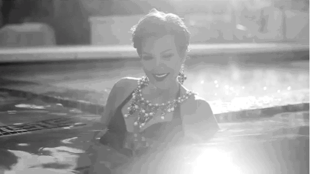 Kris Jenner Swims Around In A Pool To "Trap Queen" For LOVE Magazine