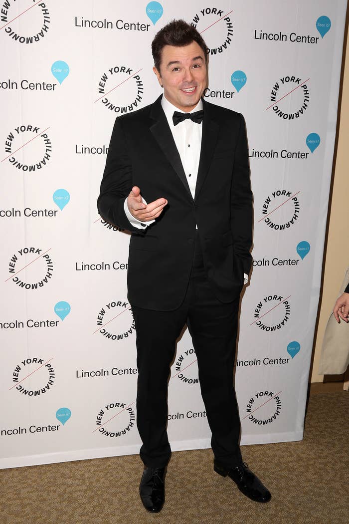 Seth MacFarlane Attends Sinatra Voice For A Century Event At David ...