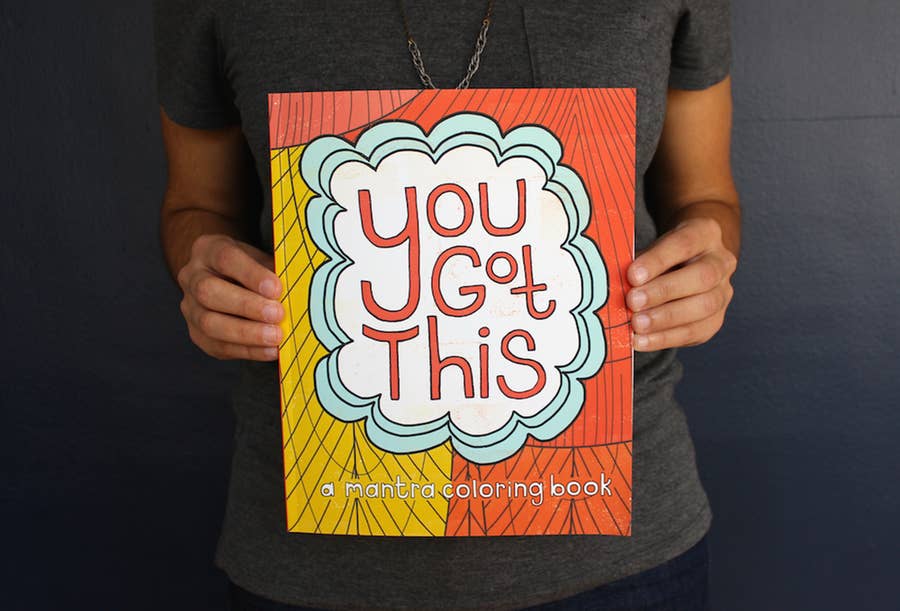 mantra coloring book