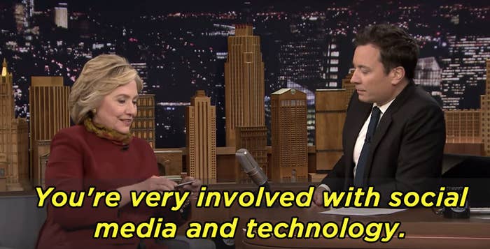 Hillary Clinton And Jimmy Fallon Posted A Snapchat Together