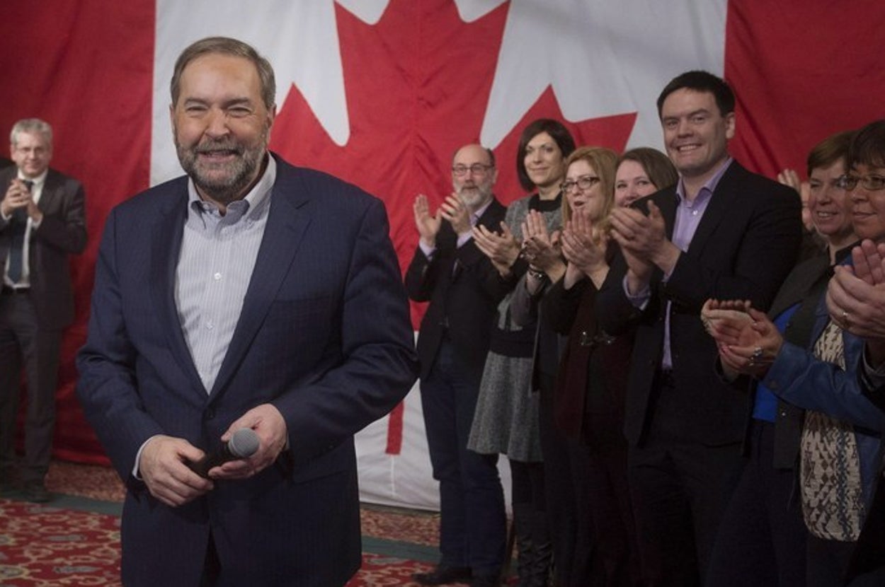 The NDP Are Rallying Around Their Old Leader For A New Start