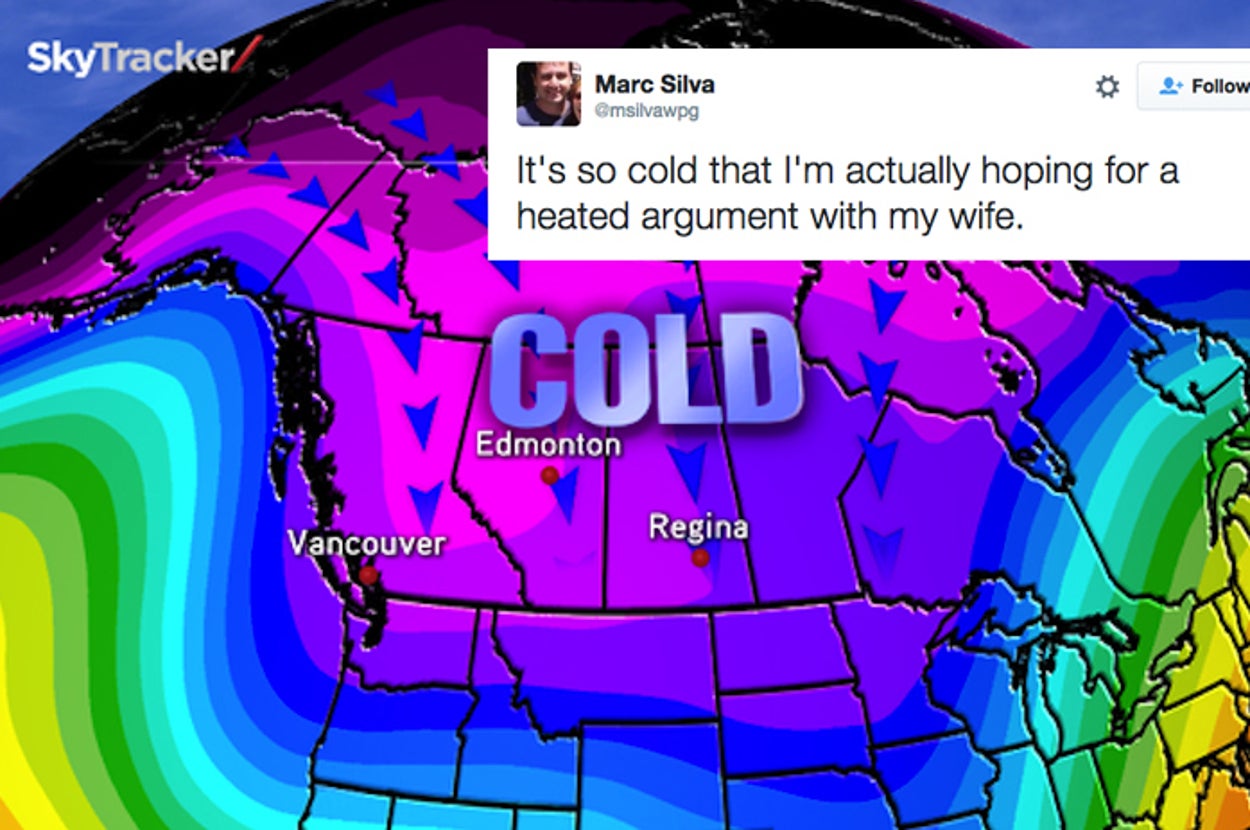 Canadians In The Prairies Are Cracking Jokes Because It's Laughably Cold