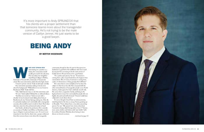 An All-Girls School In Toronto Featured Two Trans Graduates In Its ...