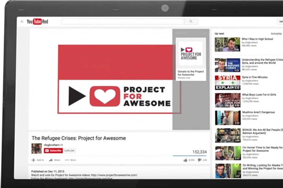 Using YouTube To Donate To Charity